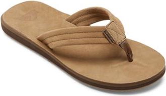 Quiksilver Homme Carver Suede Pl Sandale, Tan 1, 40 EU