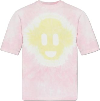 Casablanca Homme, Tops, Rose, Taille: M T-shirt imprim&eacute;