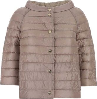 Herno Femme, Vestes, Rose, Taille: 42 FR Reversible Down Jacket