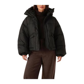 Notre-V Nv-Gerty Pufferjacke - - Jackets - Damen - Schwarzk - 2XL