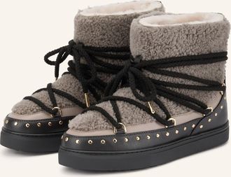 INUIKII Inuikii Boots Curly Rock Mit Nieten grau