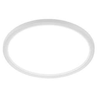 Briloner LED Deckenlampe Bad mit indirektem Licht, flach, neutralwei&szlig;e Lichtfarbe, Deckenleuchte, LED Panel, Badlampe, Badezimmerlampe, K&uuml;chenlampe, Feuchtraum