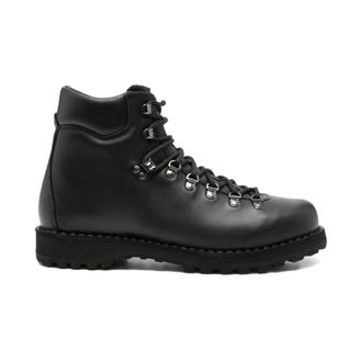 Diemme Schwarze Lederschn&uuml;rschuhe - - Shoes - Herren - Schwarzk - 45 EU