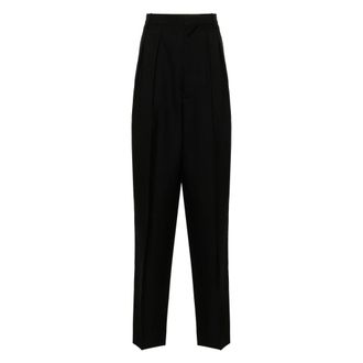 Random Identities Plissierte Tapered Hose - - Trousers - Herren - Schwarzk - S