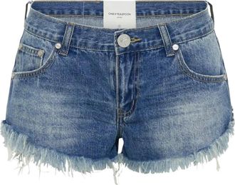 One Teaspoon Damen, Shorts, Blau, W26Größe