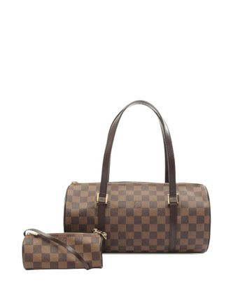 Louis Vuitton 2004 Damier Ebene Papillon 30 handbag - Braun