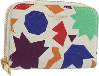 Saint Laurent Porte-monnaie vintage doccasion - Femme - Pre-owned - Multicolore - Taille: ONE Size