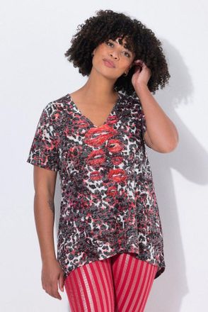 Angel Of Style T-Shirt T-Shirt A-Linie Leo Kussm&uuml;nder