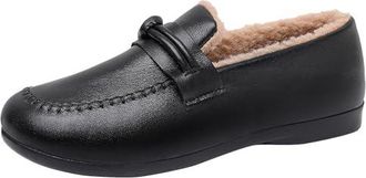 Generic Chaussures dhiver confortables et d&eacute;contract&eacute;es pour femme - Couleur unie - &Eacute;l&eacute;gantes et classiques - Doublure en fausse fourrure - &Eacute;l&eacute;gantes et chaud