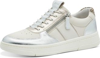 Jana Damen Sneaker flach Freizeit Vegan, Mehrfarbig (Metallic Comb), 37 EU