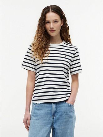Tommy Hilfiger T-shirt boxy en maille interlock