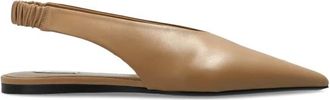 Ami Femme, Chaussures, Beige, Taille: 36 EU Chaussures en cuir
