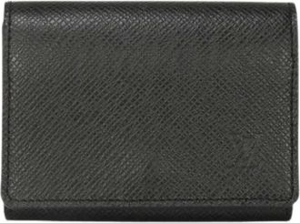 Louis Vuitton Pre-owned Card case - Homme - Pre-owned - Noir - Taille: ONE Size