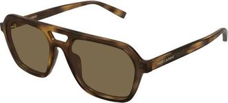 Saint Laurent Eyewear SL905 Sunglasses - Brown