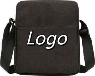 Generic Benutzerdefinierte Umh&auml;ngetasche - Personalisiert mit Jedem Logo Oder Text - L&auml;ssige Umh&auml;ngetasche f&uuml;r M&auml;nner und Frauen - Perfekt f&uuml;r Reisen Color4,1