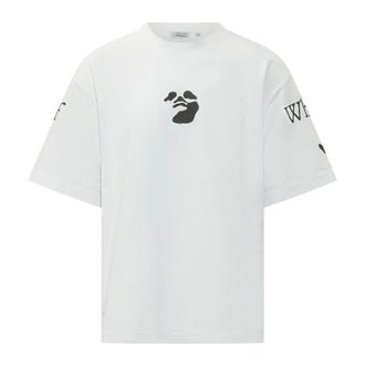 Off-white Homme, Tops, Blanc, Taille: XL Tee Logo Natation SS