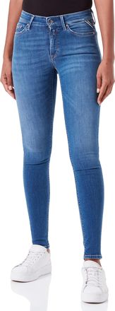 Replay Replay Damen Luzien Jeans, 009 Medium Blue, 25W / 32L EU