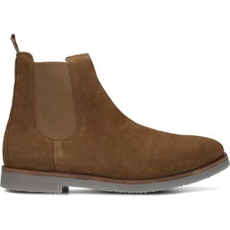 Stefano Lauran Herren Chelsea Wildleder Stiefel - - Shoes - Herren - Braun - 45 EU