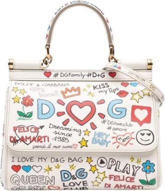 Dolce & Gabbana Pre-owned Miss Sicily - Femme - Pre-owned - Blanc - Taille: ONE Size
