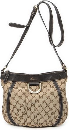 Gucci Crossbody Bags - D Ring Messenger - Gr. unisize - in Braun - f&uuml;r Damen