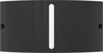 Eglo Wandleuchte au&szlig;en Poggiarello, Au&szlig;enlampe mit Up und Downlight, Au&szlig;enleuchte Hauswand, Outdoor Wandlampe aus Kunststoff in Anthrazit, E14 Fassung, IP5