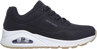 Skechers Uno Stand On Air Sneaker f&uuml;r Damen, Keilabsatz (Schwarz/Wei&szlig;)