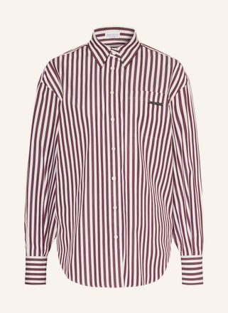Brunello Cucinelli Brunello Cucinelli Hemdbluse rot
