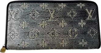 Louis Vuitton Portefeuille long (bi-pli) Pre-owned - Femme - Pre-owned - Bleu - Taille: ONE Size