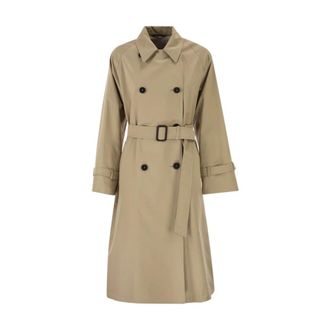 Max Mara Damen, M&auml;ntel, Beige, LGr&ouml;&szlig;e