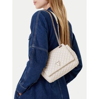 Guess Handtasche Guess Everlee HWQG86 79210 Wei&szlig;