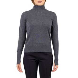 Pinko Pinko - Nizza Turtleneck - Femme - Pulls - Gris - Taille: 40 FR