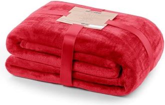 Decoking Couverture Polaire 200 x 220 cm Plaid Doux en Microfibre pour Lits Canap&eacute;s Chaises et Divans Style Scandinave Chaude L&eacute;g&egrave;re et pour Toutes Les Saisons