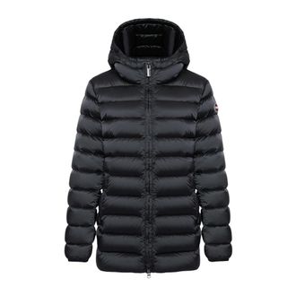 Colmar Kapuzen-Daunenjacke - - Sport - Damen - Schwarzk - XS