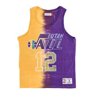 Mitchell & Ness Utah Jazz Tie Dye Tank Top - - Sport - Herren - Mehrfarbig - M