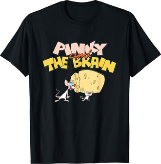 Animaniacs Pinky and The Brain Cheese Head T-Shirt