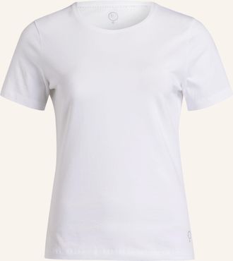 Boviva Boviva T-Shirt Mit Schmucksteinen weiss