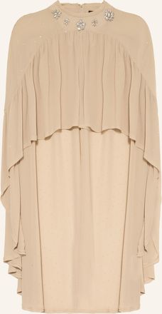 Maje Stola Mit Schmucksteinen beige