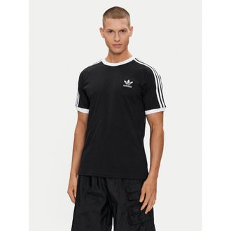adidas T-Shirt Adicolor Classics 3-Stripes T-Shirt IA4845 Schwarz Slim Fit