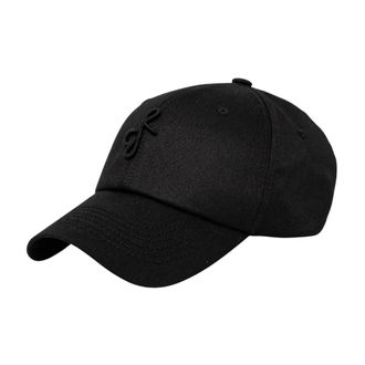 Ruslan Baginskiy Baseball-Cap mit Monogramm-Applikation - - Accessories - Damen - Schwarzk - ONE SIZE