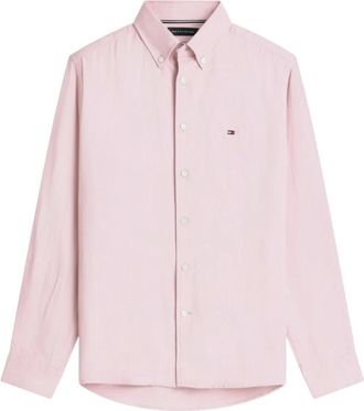 Tommy Hilfiger Homme, Chemises, Rose, Taille: M Colletto Button-Down