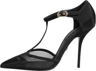 Dolce & Gabbana Femme, Chaussures, Noir, Taille: 38 EU Sandales