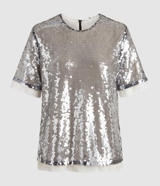 Roseanna Top Martial Silver