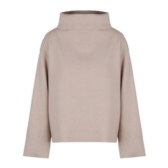 Ni&ugrave; Maglia Cappetta - Femme - Pulls - Beige - Taille: 40 FR
