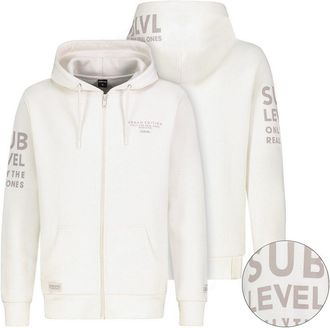 Sublevel Sweatjacke Herren Sweat Jacke Hoodie Kapuzenpullover Übergangs Herbst Winter