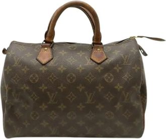 Louis Vuitton Sac &agrave; main Monogram en toile Pre-owned - Femme - Pre-owned - Brun - Taille: ONE Size