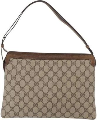Gucci Sac bandouli&egrave;re vintage Pre-owned - Femme - Pre-owned - Brun - Taille: ONE Size