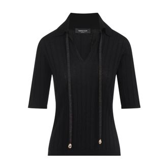 Fabiana Filippi Femme, Pulls, Noir, Taille: 36 FR Mad215F053 Sweater