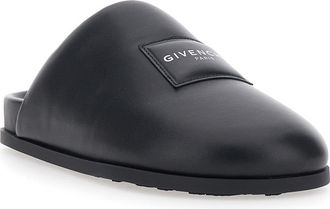 Givenchy Womens Mules, Black Lambskin Lamb