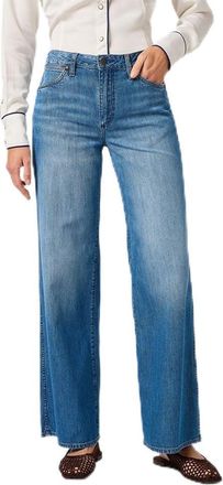 Wrangler Damen Jeans World Wide, Wide Leg Fit, Weites Bein
