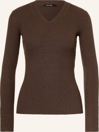 Marc Aurel Marc Aurel Pullover Mit Glitzergarn braun